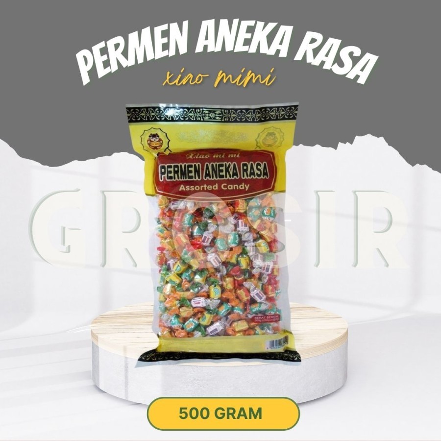 Jual Cemilan / Permen Aneka Rasa Buah Xiao Mi Mi Candy / Halal | Shopee ...