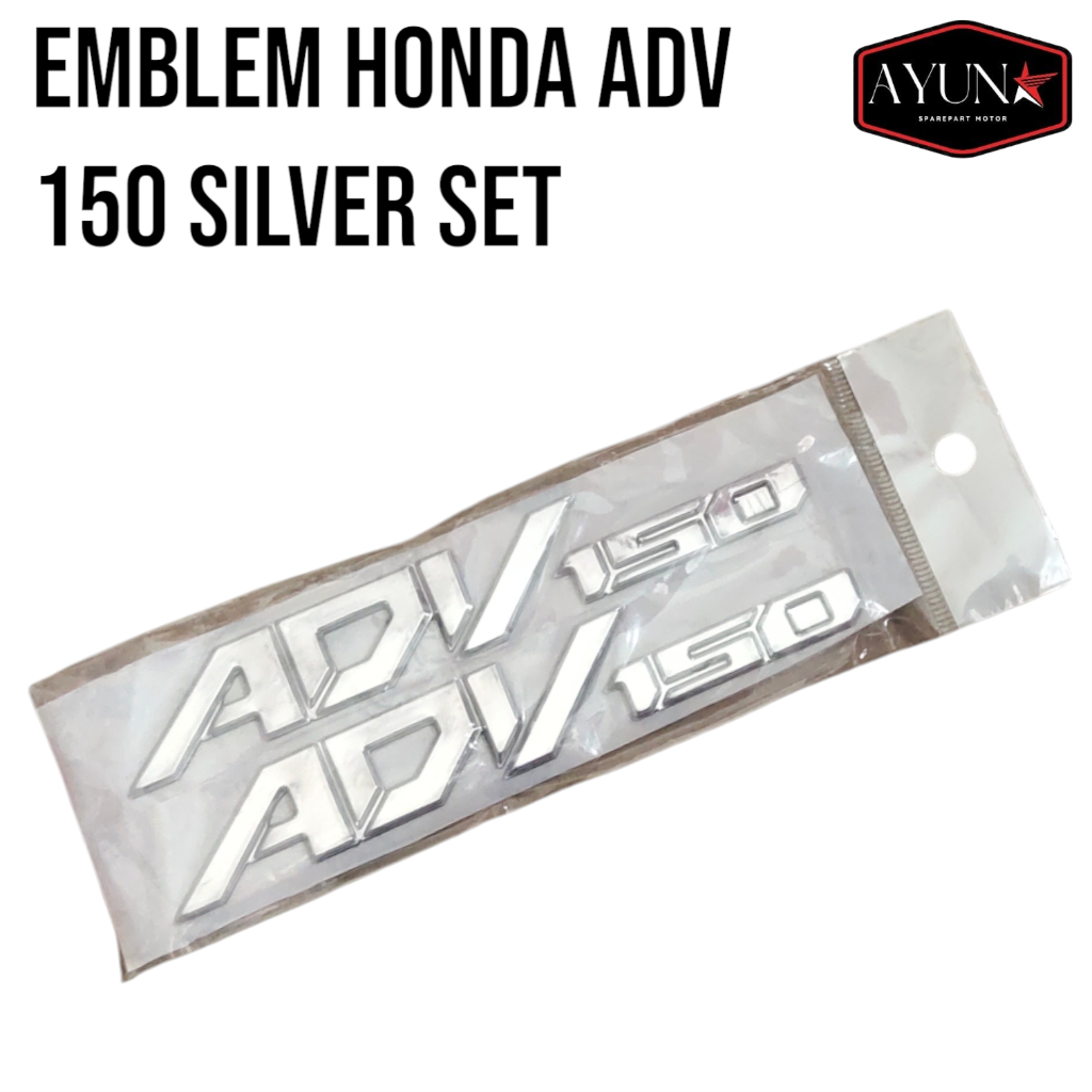 Jual Emblem ADV 150 Emblem Sticker Logo ADV 150 Emblem Tulisan ADV 150 ...