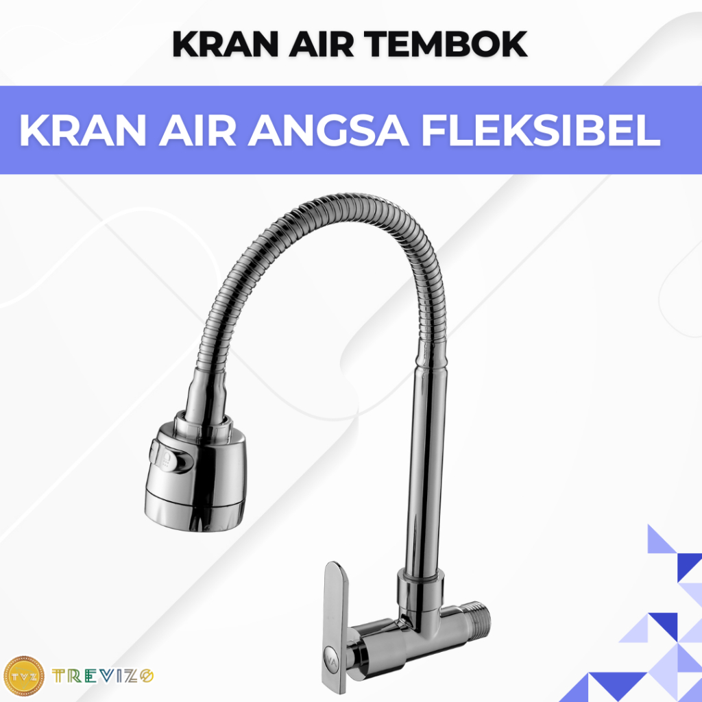 Jual Kran Air Angsa Fleksibel Wastafel Kran Dapur Cuci Piring Angsa ...