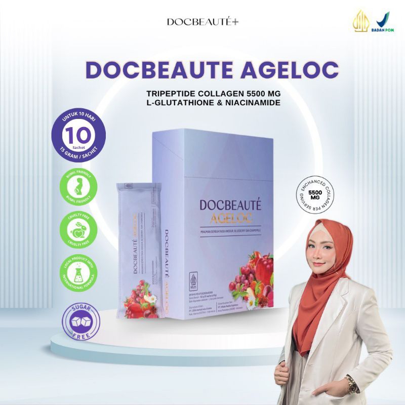 Jual Ageloc Premium Collagen Tripeptide 5500mg L-glutathione and ...