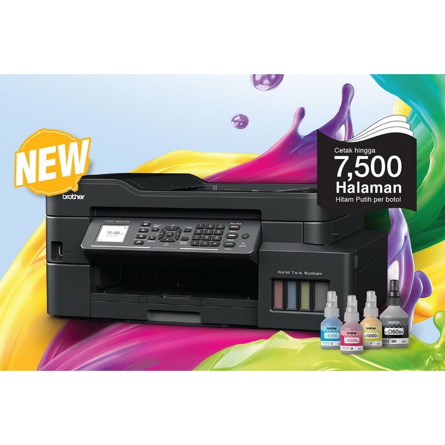 Jual Printer Brother DCP-T720DW Ink Tank Printer Duplex Wifi | Shopee Indonesia