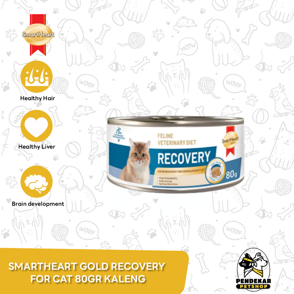 Jual SmartHeart Gold Recovery Cat Food Kaleng 80 Gram | Shopee Indonesia