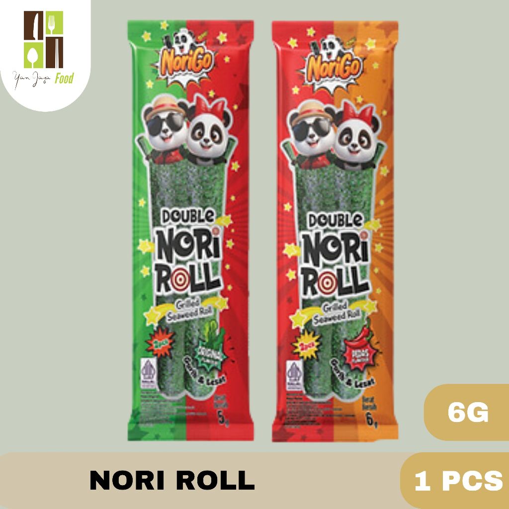 Jual Nori Go Nori Roll Double / Rumput Laut Panggang / Gulung / Seaweed ...
