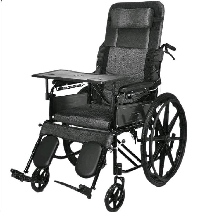 Jual Kursi Roda BAB Plus Meja Makan / Kursi Roda Rebah BAB / Kursi Roda ...