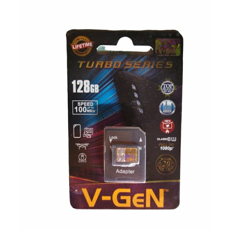 Jual KARTU VGEN / MEMORY MICRO SD CARD VGEN 8GB, 16GB, 32GB,64GB,128Gb ...