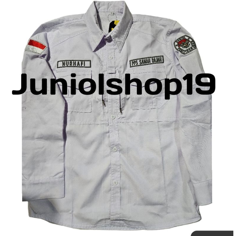 Jual KEMEJA PPS PREMIUM/SERAGAM PPS /KEMEJA TACTICAL PPS FULL BORDIR TIMBUL 3D/SERAGAM TACTICAL ...