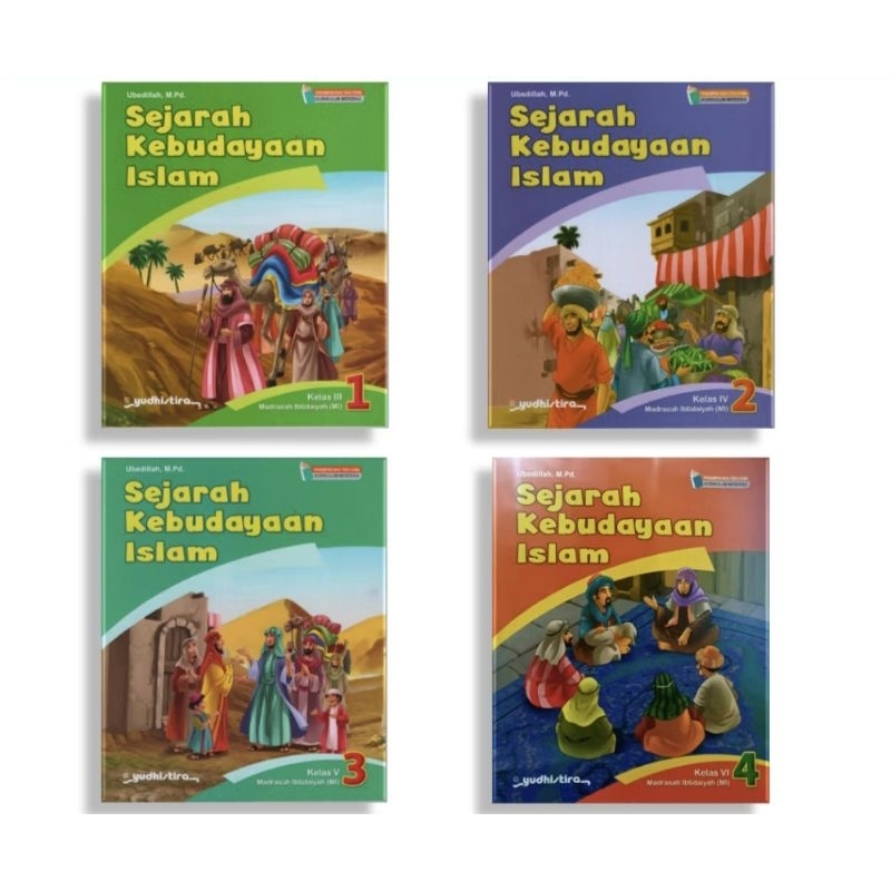 Jual Buku Sejarah Kebudayaan Islam SKI Kelas 3 4 5 6 MI Kurikulum Merdekanya Penerbit Yudhistira ...