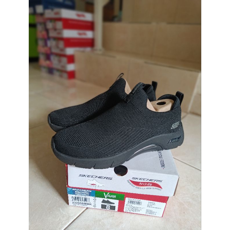 Jual Skechers 232558/bbk skech-air arch fit 41 | Shopee Indonesia