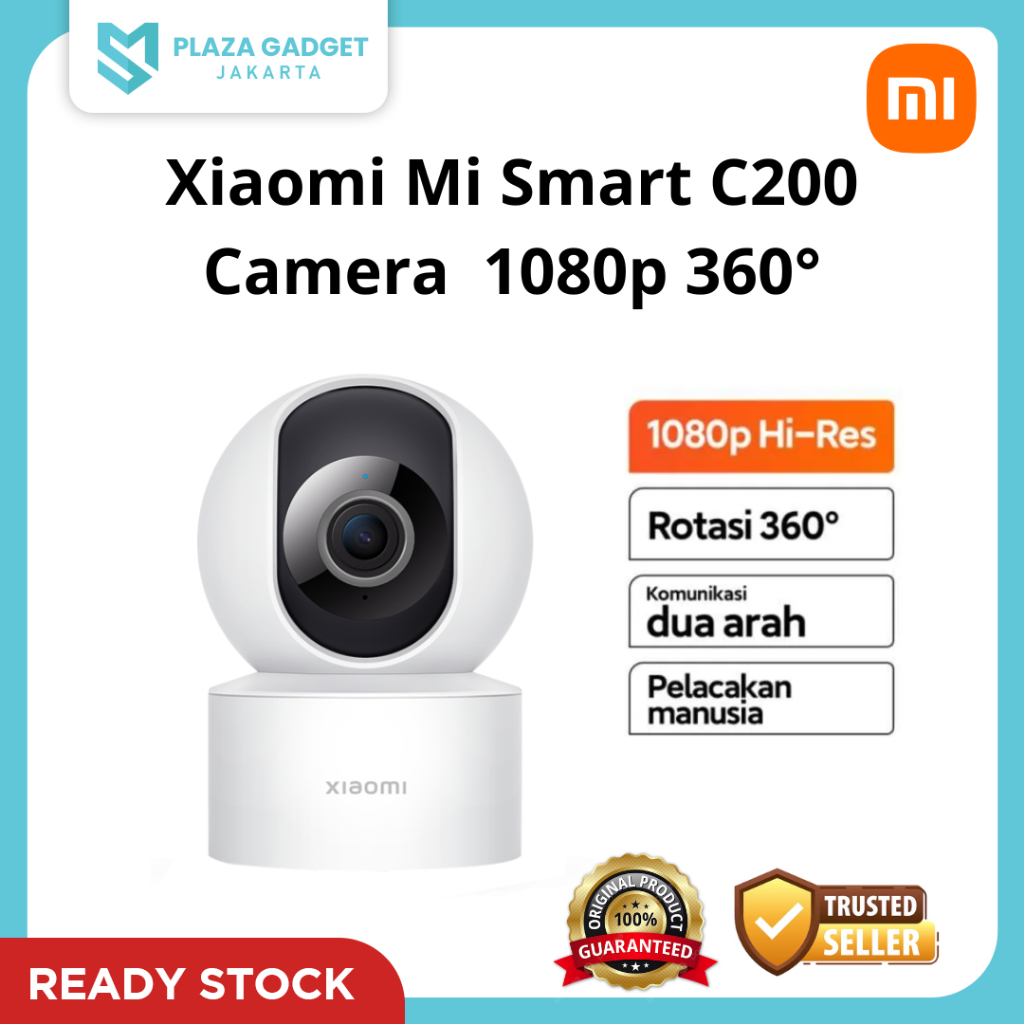 Jual Xiaomi Mi Smart Camera C200 1080p 360° CCTV IP Cam - Garansi Resmi ...