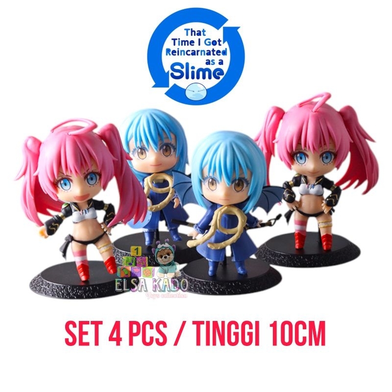 Jual Tensei Shitara Slime Datta Ken Action Figure Rimuru Tempest Milim ...
