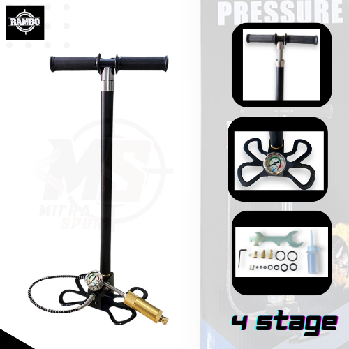 Jual POMPA PCP 4 STAGE - RAMBO 6000 PSI FILTER BESAR | Shopee Indonesia