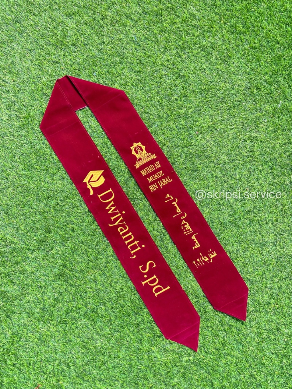 Jual Selempang Wisuda, Selempang Wisuda Leher, Selempang Sidang Skripsi ...