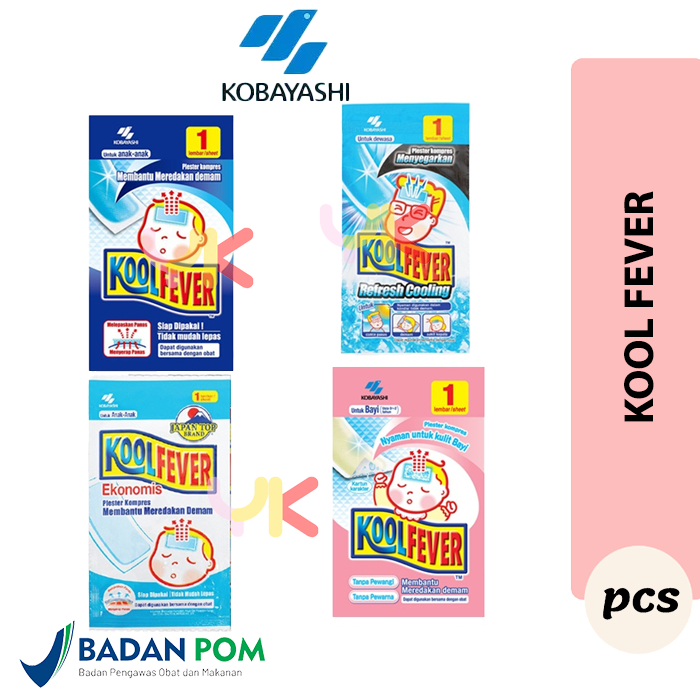 Jual Kool Fever Plester Kompres Anak SACHET | Shopee Indonesia