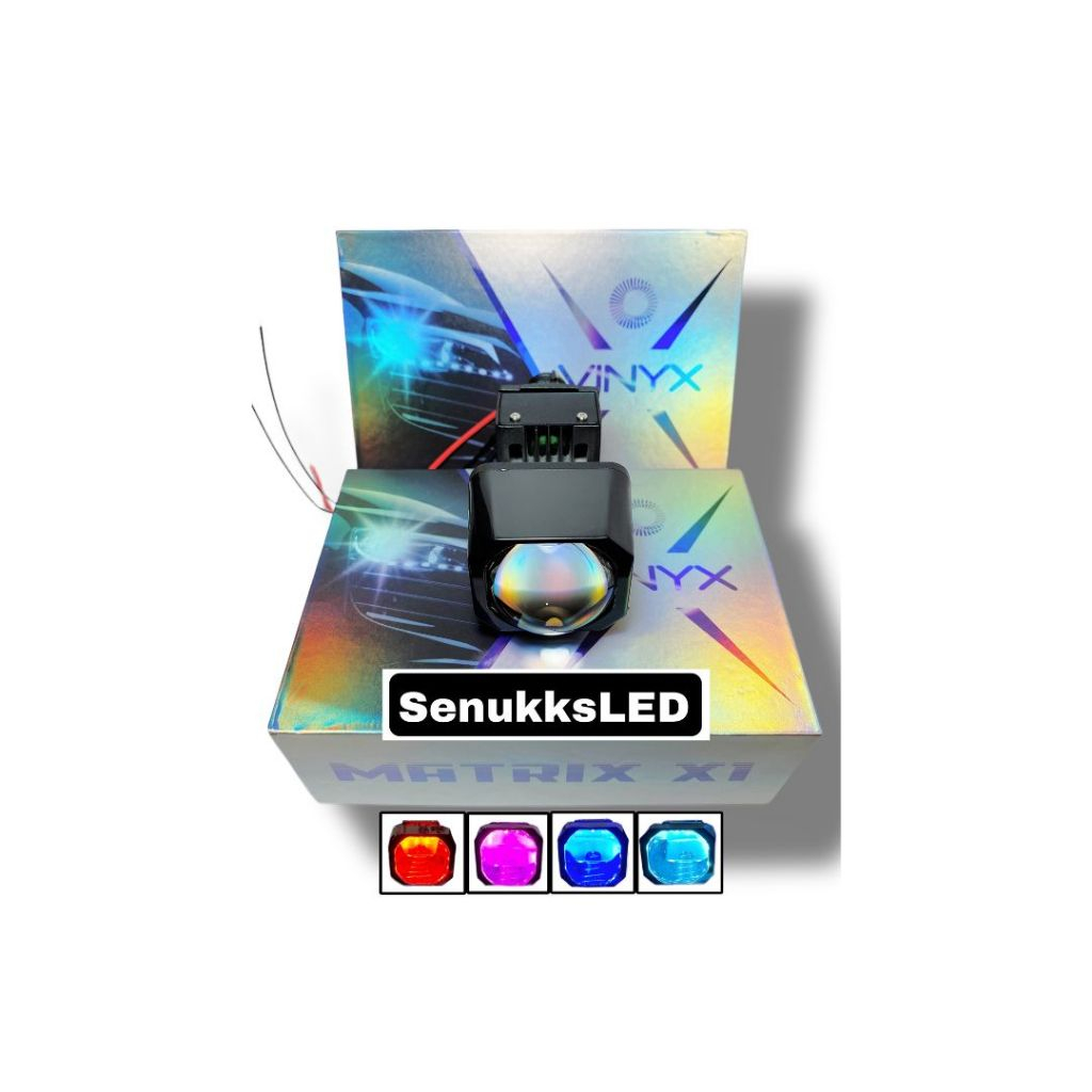 Jual BiLED 1.5 Inch - Biled Matrix X1 VINYX 1,5 Inch PURPLE LENS BILED ...