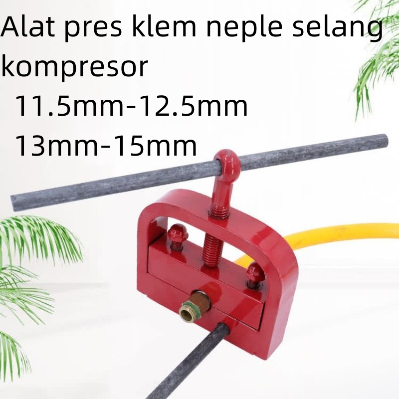 Jual Alat pres klem neple selang kompresor , mesin crimping pipa portabel, 11mm-12.5mm/13 mm ...
