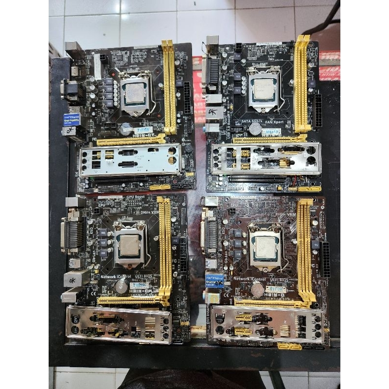 Jual MOBO PC ASUS / GIGABYTE / MEREK RANDOM. MOTHERBOARD H81 SOCKET ...