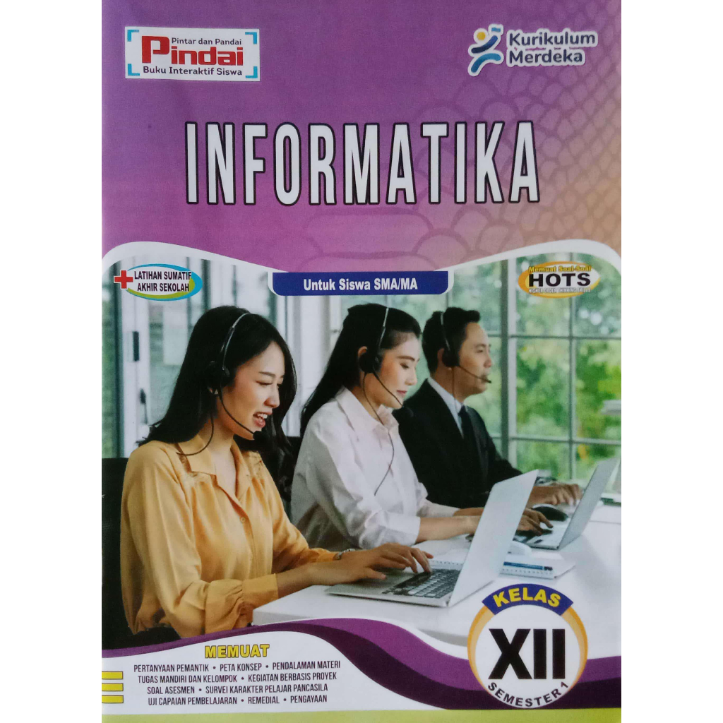 Jual Buku LKS Informatika Kelas 12 SMA/MA Semester 1 Kurikulum Merdeka | Shopee Indonesia