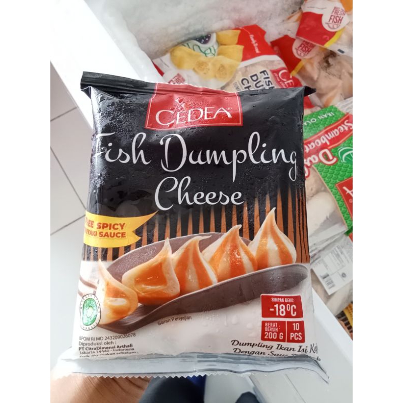 Jual CEDEA CHEESE DUMPLING 200GR | Shopee Indonesia