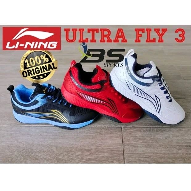 Jual SEPATU BADMINTON LINING ULTRA FLY 3 ULTRA FLY III ORIGINAL ...