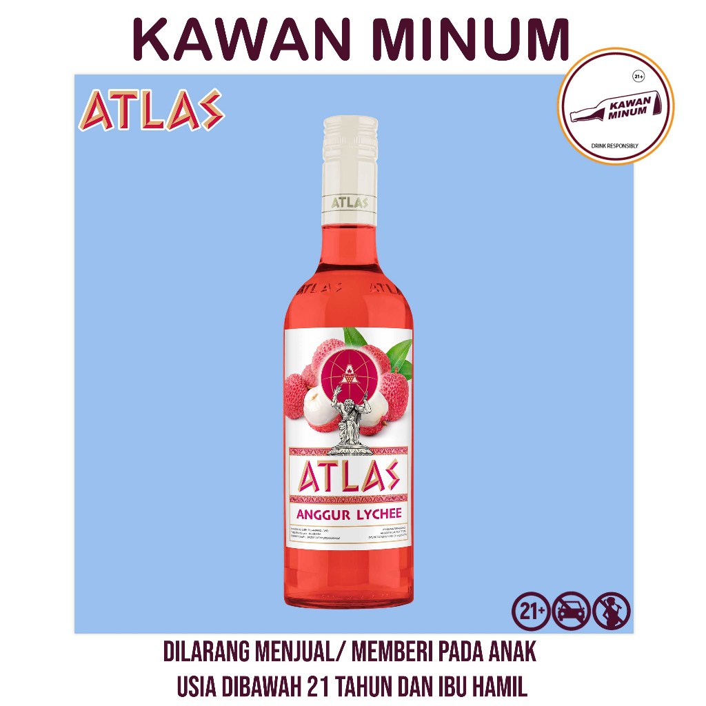 Jual Anggur Atlas Lychee 620mL | Shopee Indonesia