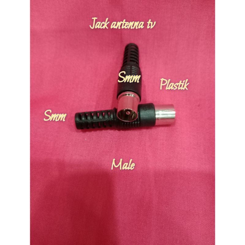 Jual JACK ANTENNA TV MALE FEMALE PLASTIK | Shopee Indonesia
