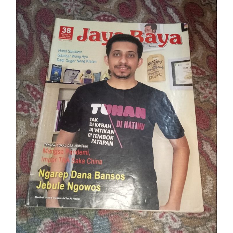 Jual majalah jaya baya | majalah bahasa Jawa | majalah budaya | Shopee ...