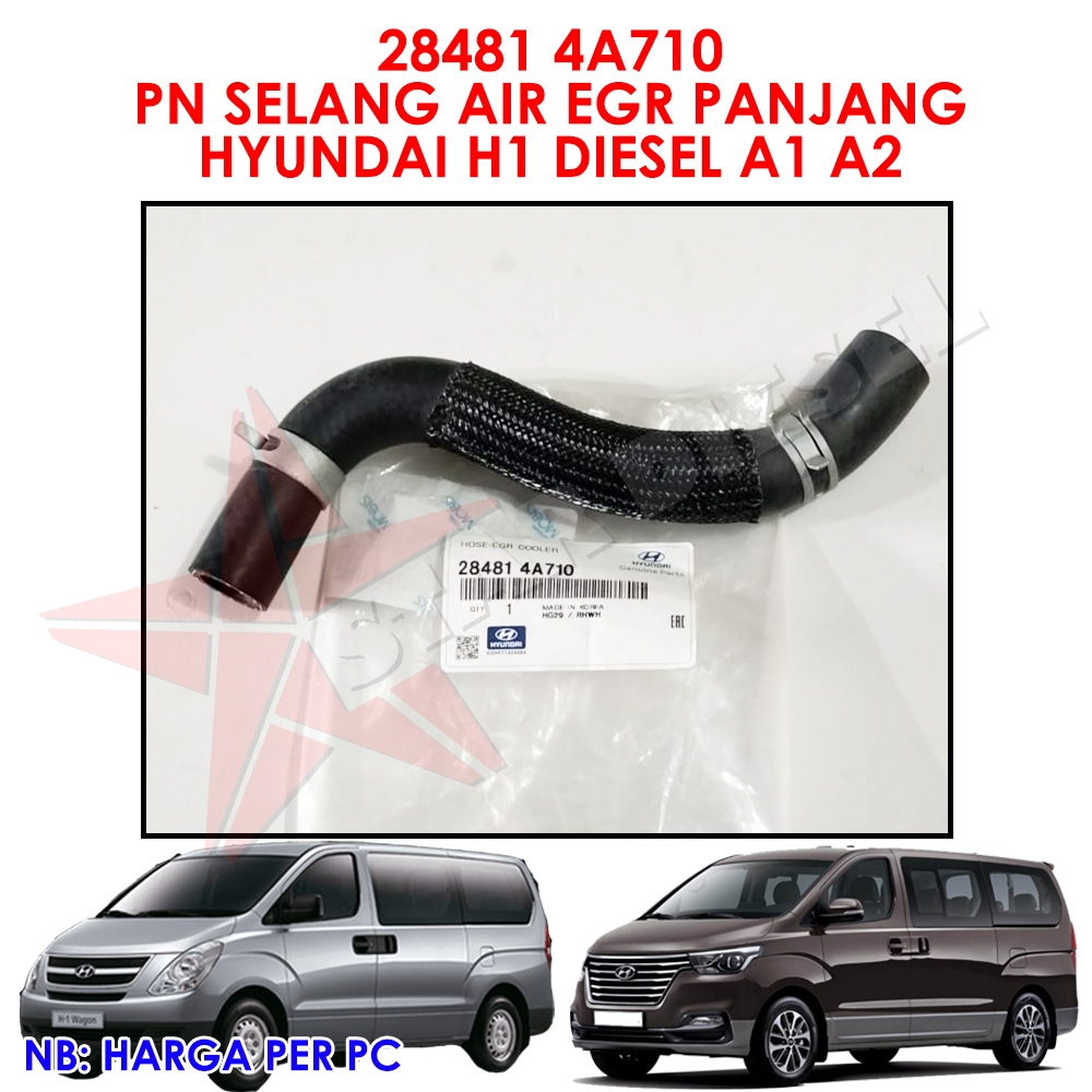 Jual 28481 4A710 PN SELANG AIR EGR PANJANG HYUNDAI H1 DIESEL A1 A2 ...