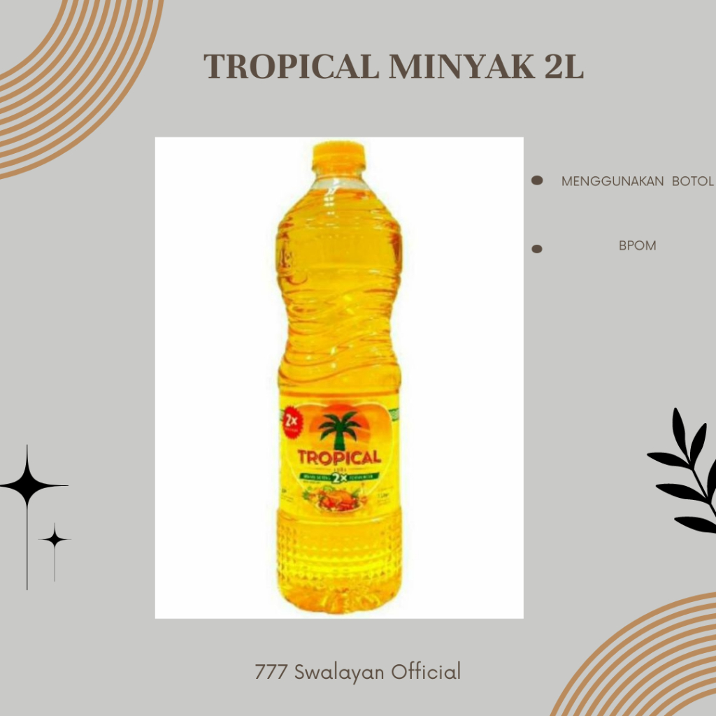 Jual MINYAK GORENG TROPICAL BOTOL 2 LITER | Shopee Indonesia