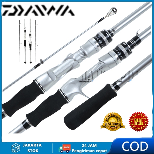 Jual Eksklusif untuk Indonesia! Rod Pancing Seri Joran Daiwa, Terbuat dari Karbon - Desain dua ...