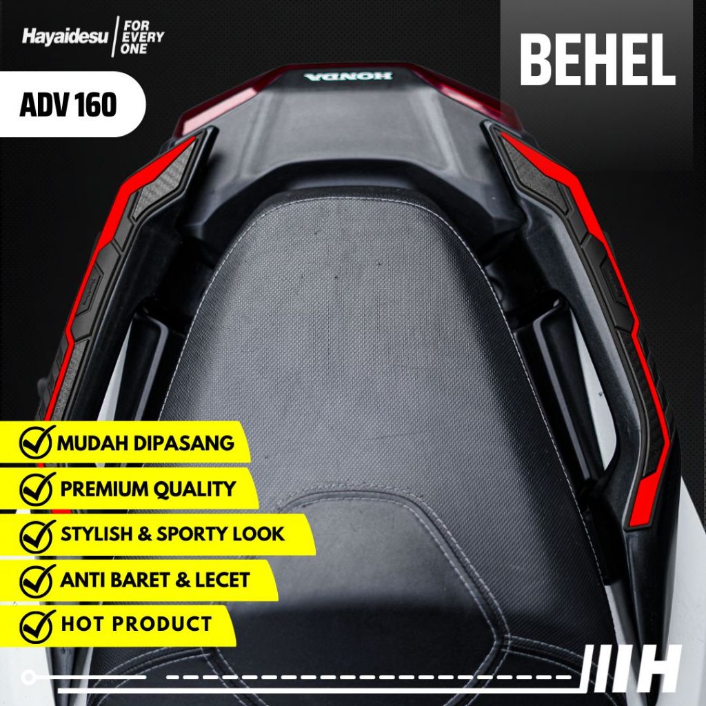 Jual Hayaidesu Honda ADV 160 (2022-2024) Behel Pilion Grip Body ...