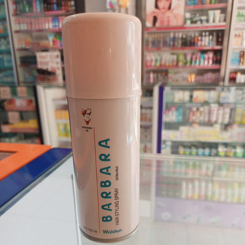 Jual Barbara Hair spray Extra hold 150ml | Shopee Indonesia