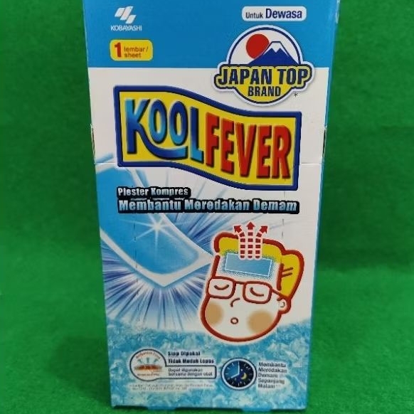 Jual Kool Fever Dewasa Box isi 6pcs | Shopee Indonesia