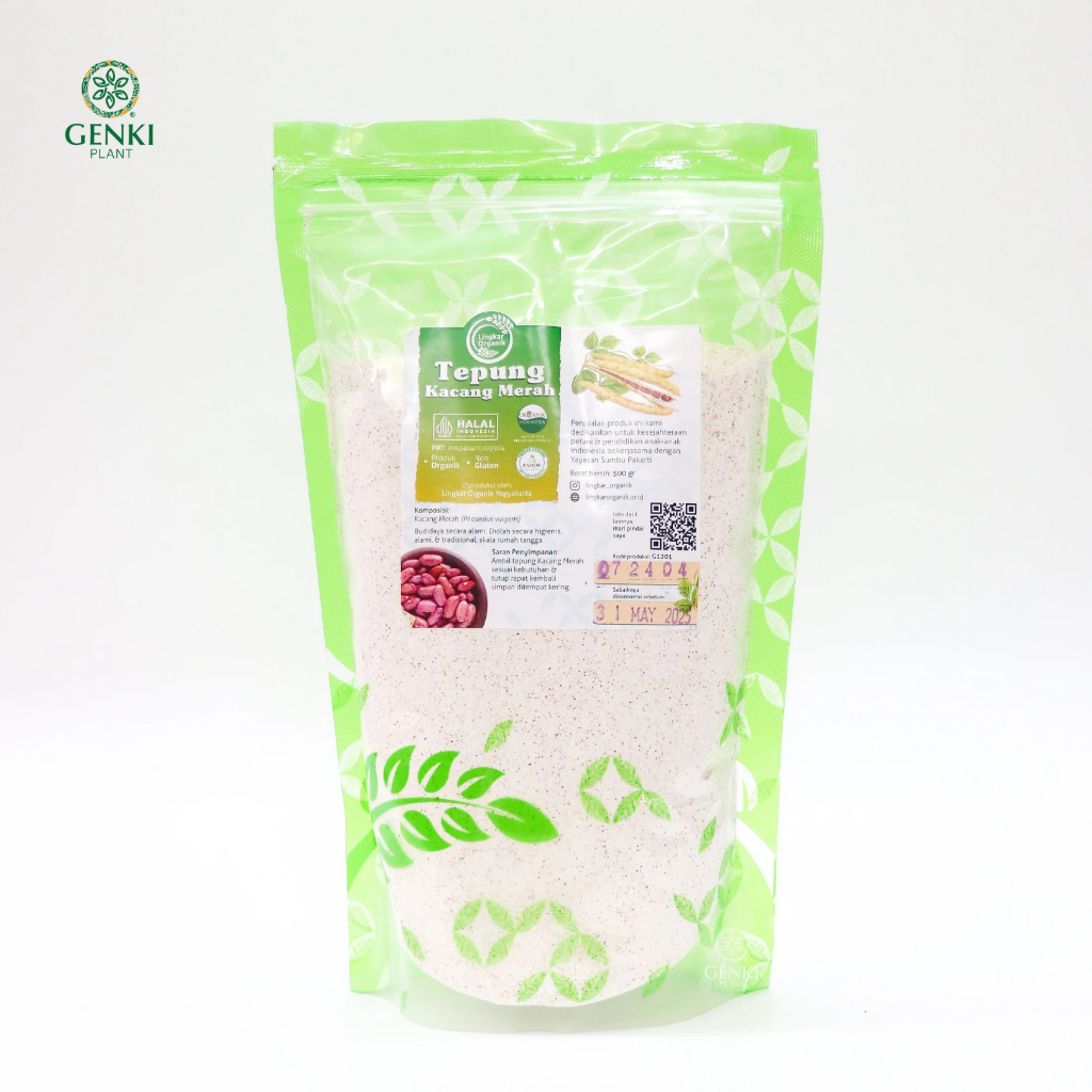 Jual Lingkar Organik Tepung Kacang Merah - 500 g | Shopee Indonesia