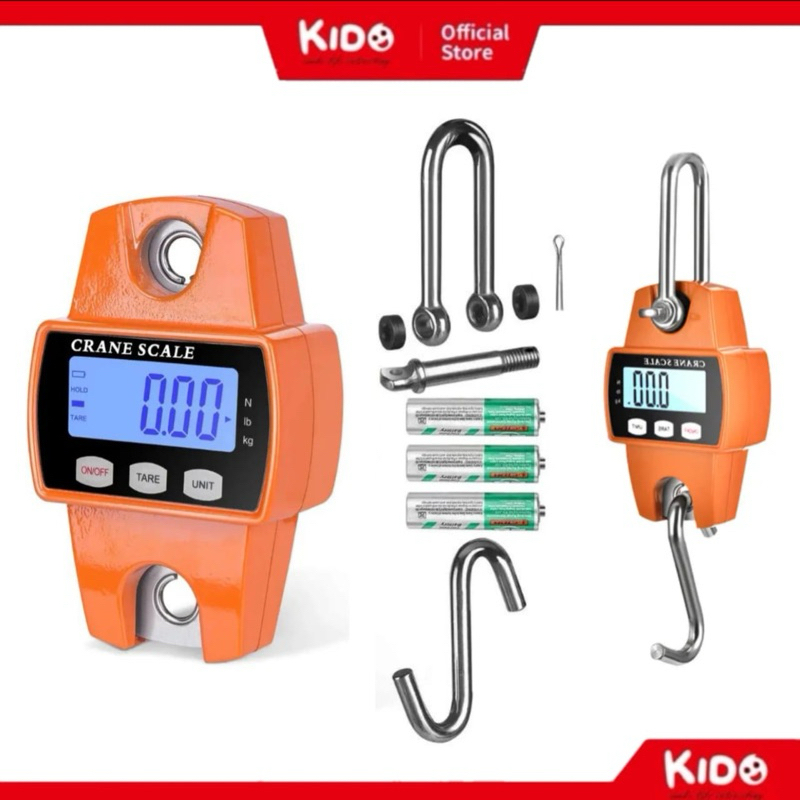 Jual Timbangan Gantung Digital Crane Scale 300KG Besi Digital LED | Shopee Indonesia