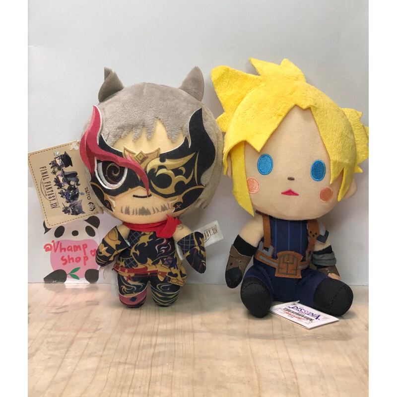 Jual Final Fantasy XIV & FF VII ALL STARS Taito Plush Ninja, Dissidia ...