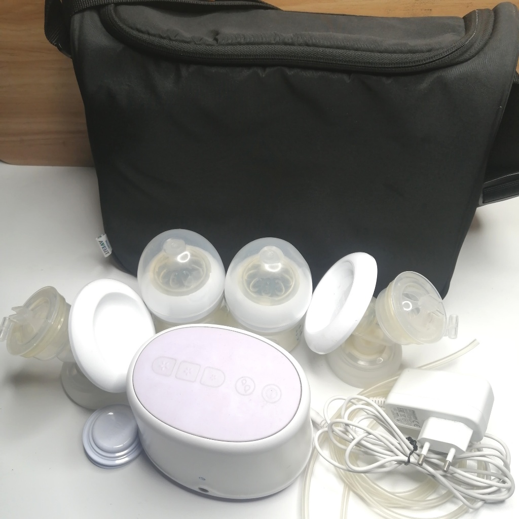 Jual Philips Avent Comfort Double Twin Electric Breast Pump 2 pump ...