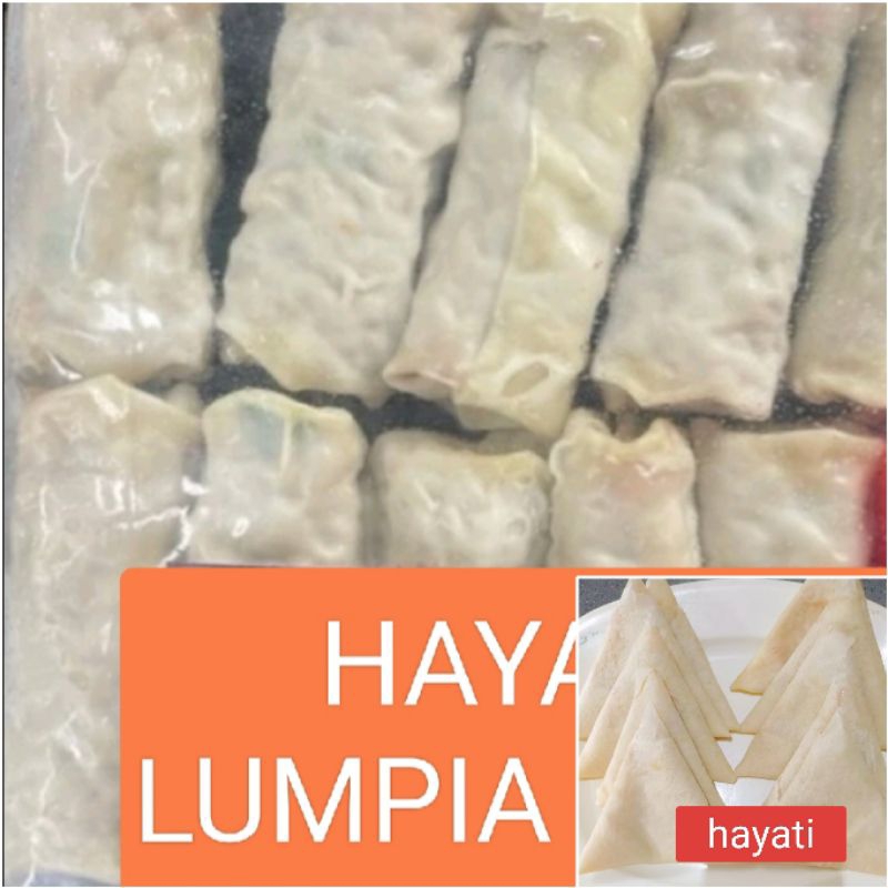 Jual lumpia ayam lumpia samosa tape keju Frozen isi 10 Frozen food ...
