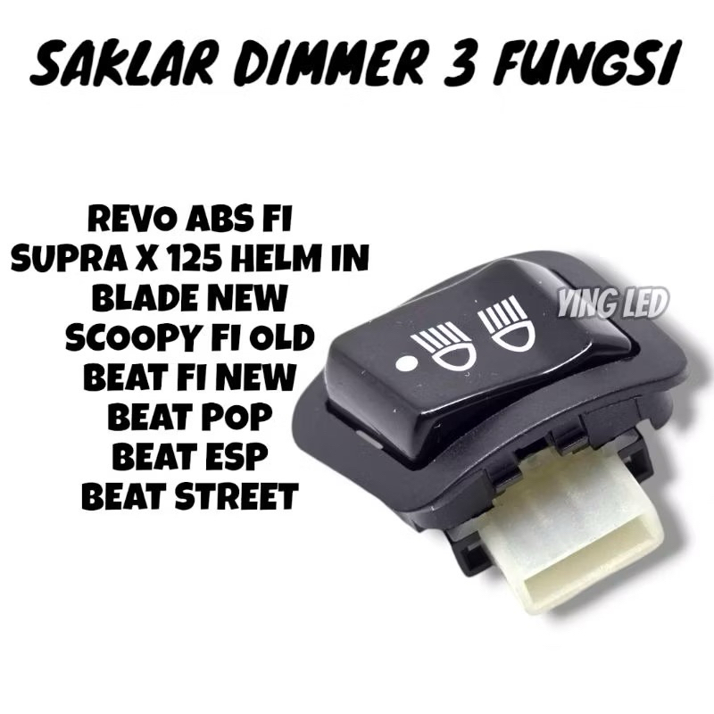 Jual Saklar Motor Dim 3 in 1 Hight Low Off / Saklar Dim 3 in 1 Honda ...