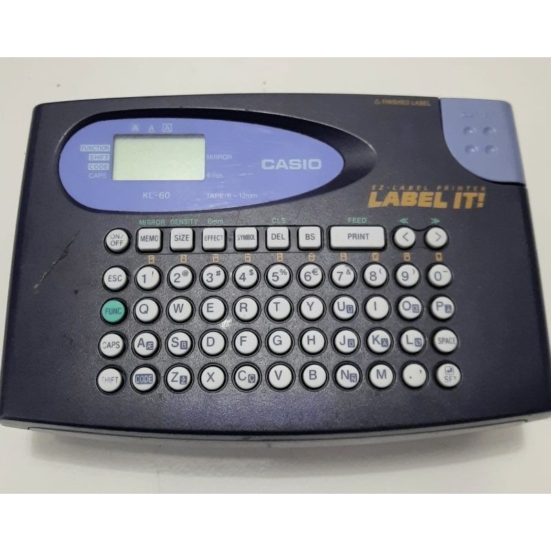 Jual Print Label IT KL-60 Ez Printer Casio (Second) | Shopee Indonesia