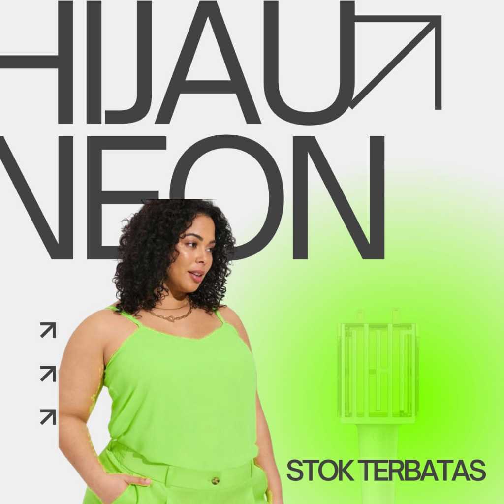 Jual Tangtop Hijau Neon Wanita Kpop Tanktop Warna Ijo Stabilo Konser ...