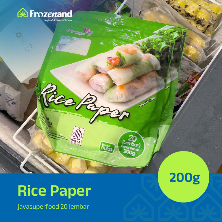 Jual JSF Rice Paper 100/200gr (10-20lbr) | Shopee Indonesia