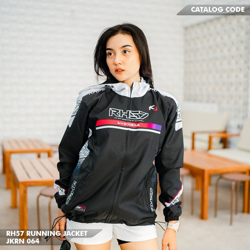 Jual RH57 JAKET RUNNING JKRN 064 || JAKET PRIA / JAKET WANITA | Shopee ...