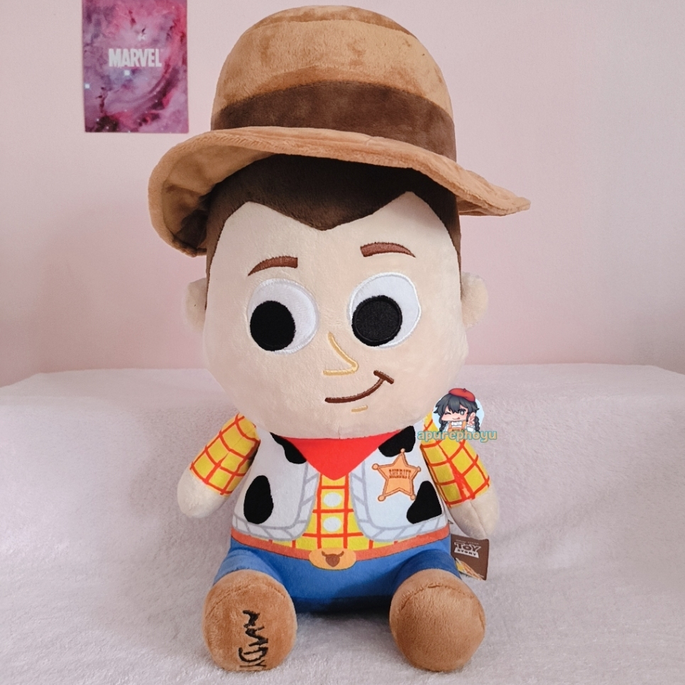 Jual Boneka Disney Pixar Toy Story Woody Andy's Favorite Toy Plush ...