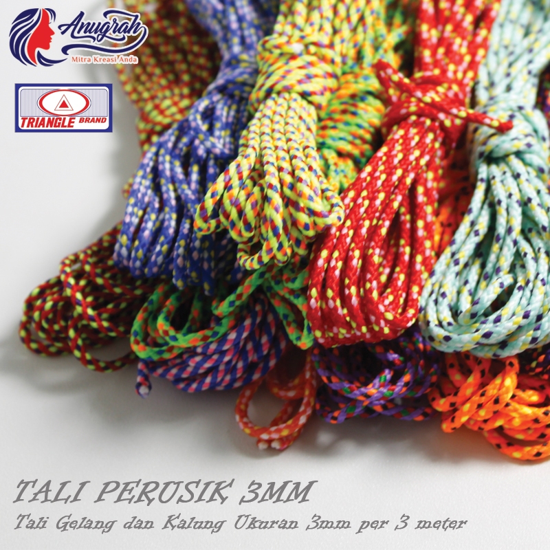Jual TALI PERUSIK 3mm Tali Paracode Corak Bintik Pattern Motif ...