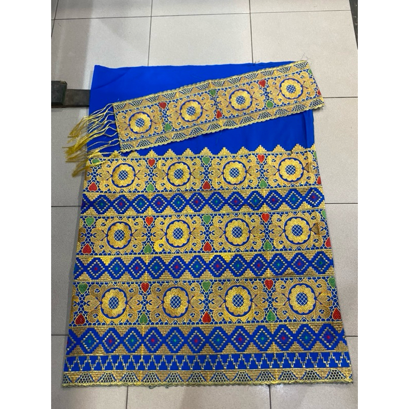 Jual tapis sanwos mawar biru (realpict) | Shopee Indonesia
