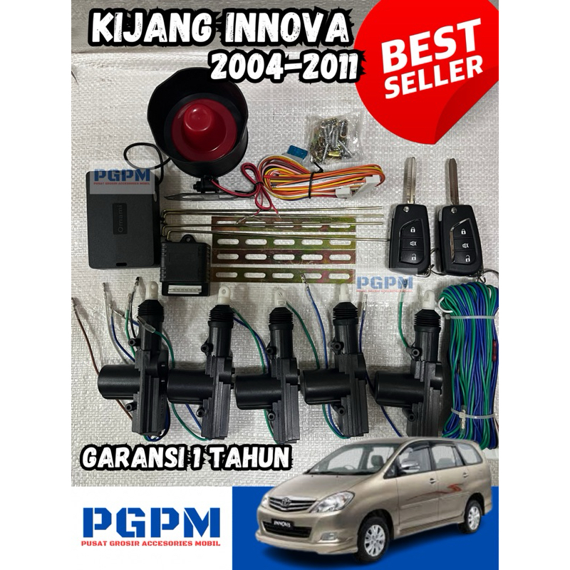 Jual Alarm Central Lcok Innova 2004-2011 5 Pintu Garansi 1 tahun Rusak ...