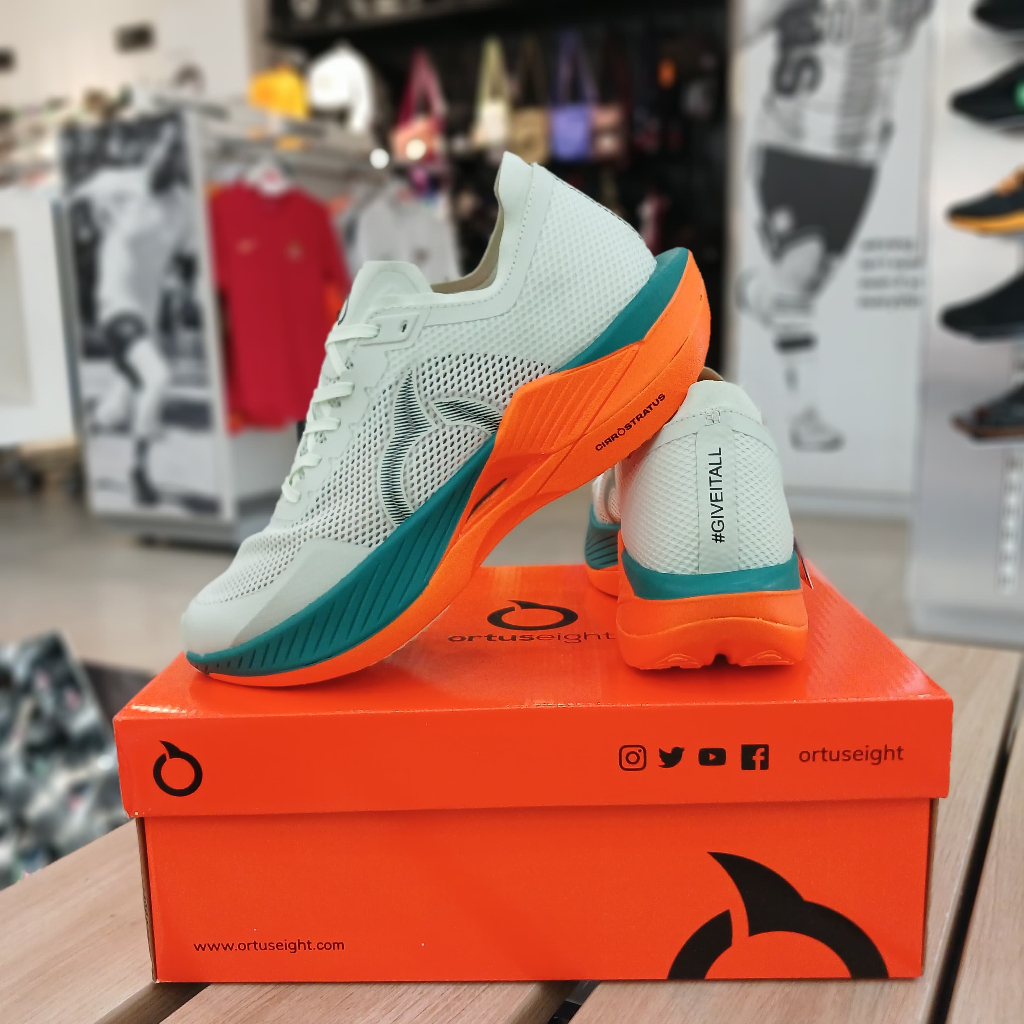 Jual Sepatu Lari - ORTUSEIGHT SOLAR - PEACH AQUA [11040085] - Original ...