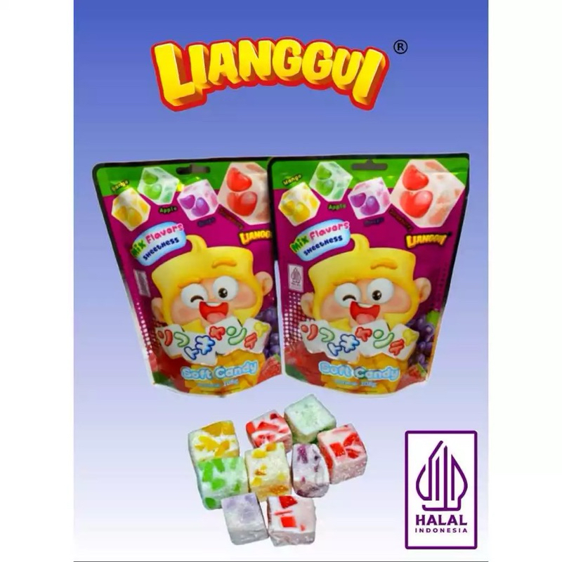 Jual Lianggui Mix Flavours Sweetness Soft Candy 108g Permen Lunak Aneka ...