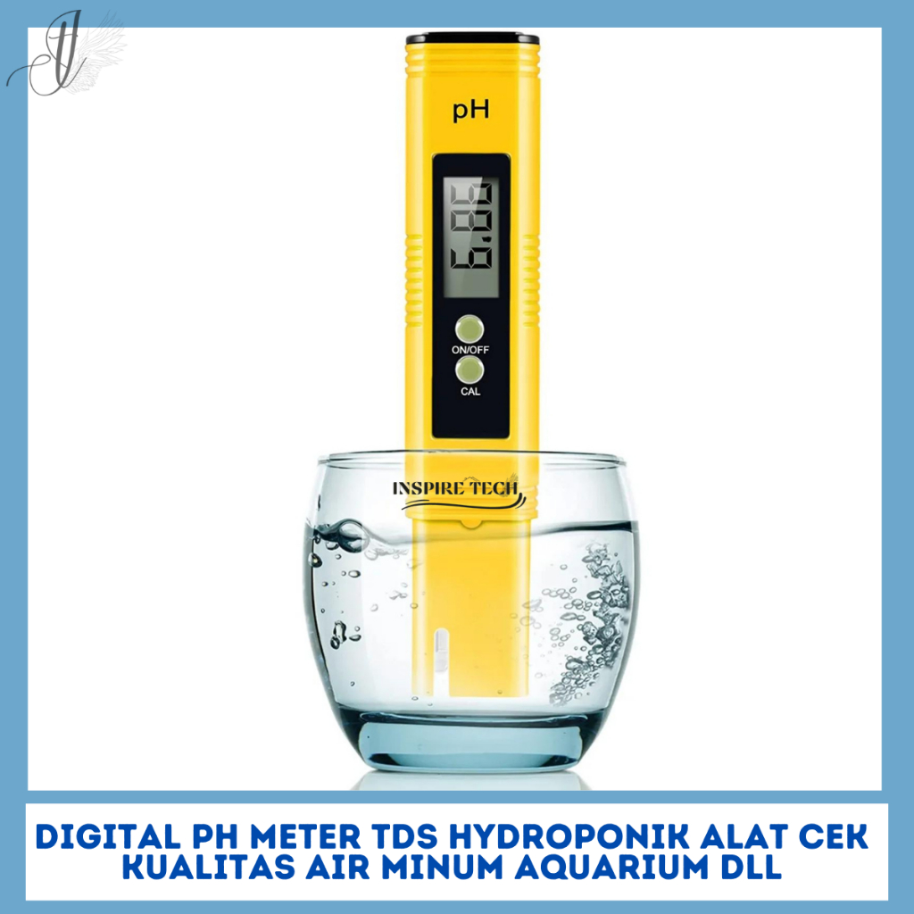 Jual DIGITAL PH METER TDS HYDROPONIK ALAT CEK KUALITAS AIR MINUM AQUARIUM DLL | Shopee Indonesia