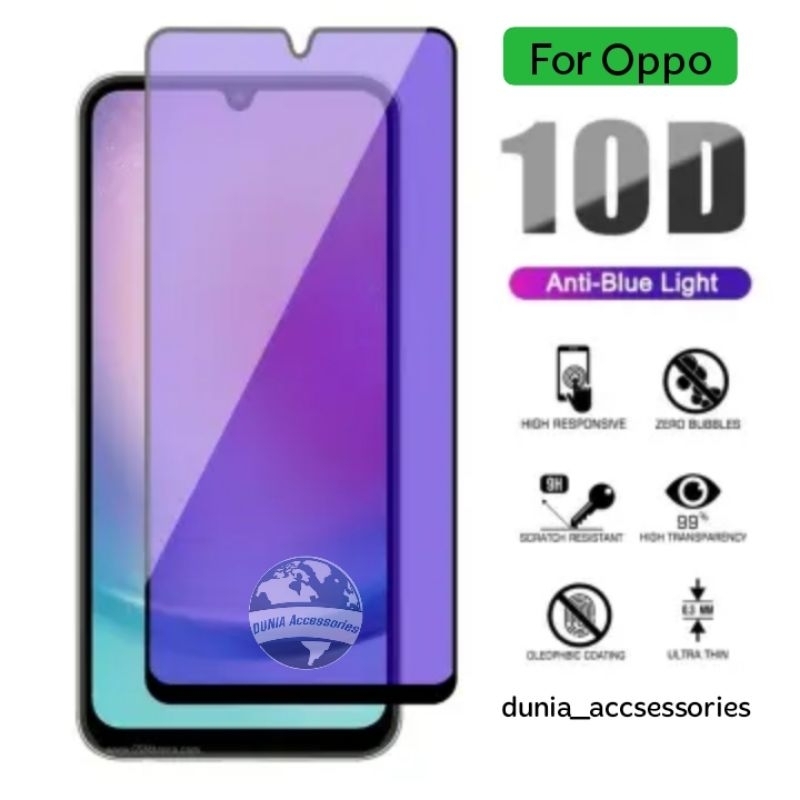 Jual Tempered Glass Blue Light Oppo A1K A3S A5S A7 A8 A9 A11 A11K A12 A12E A12S A15 A15S A16 ...